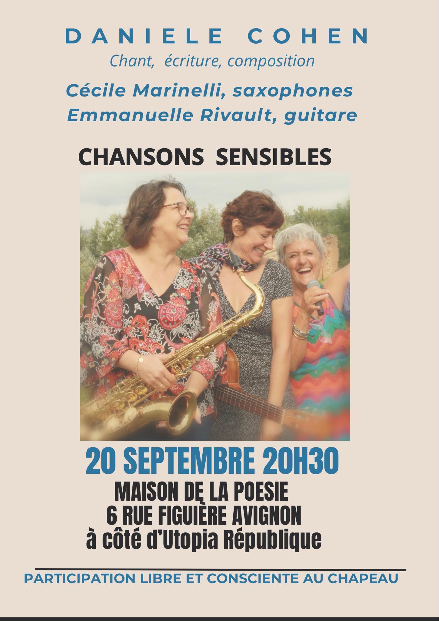 Chansons sensibles - Chroniques